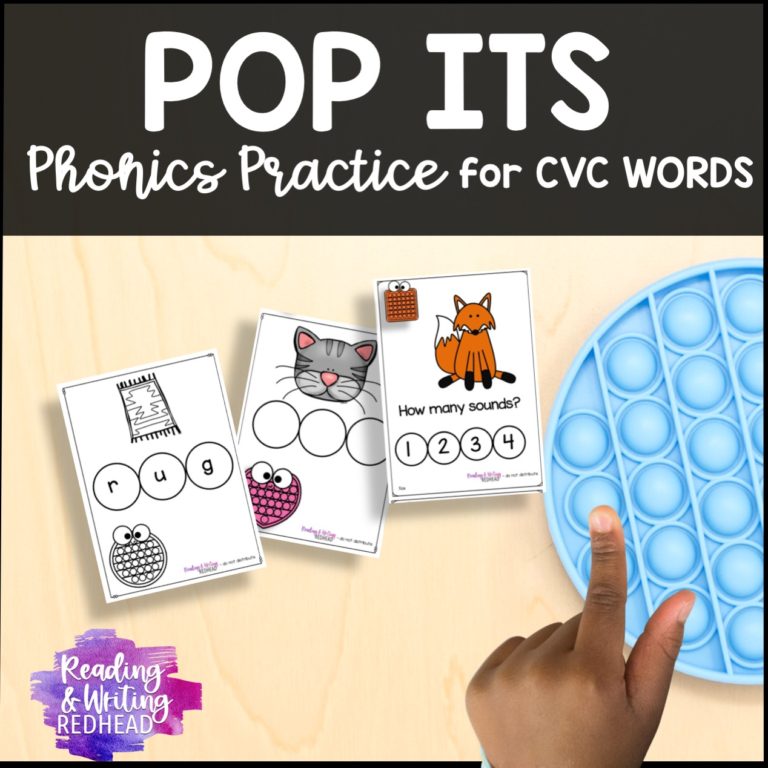 8 Ways to use Pop its to Engage Learners - Reading and Writing Redhead