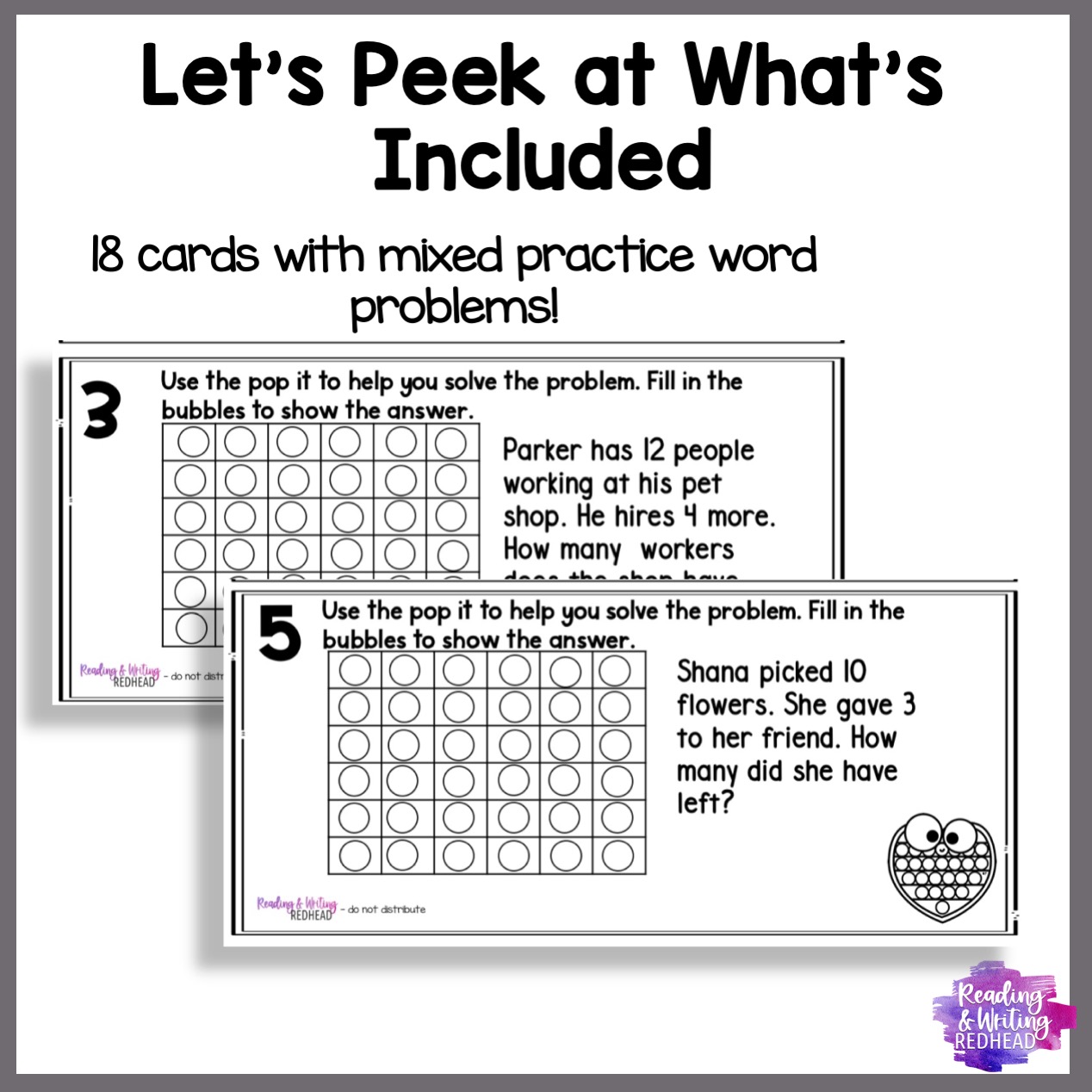11 More Ways to Use Pop Its in the Classroom - Reading and Writing Redhead