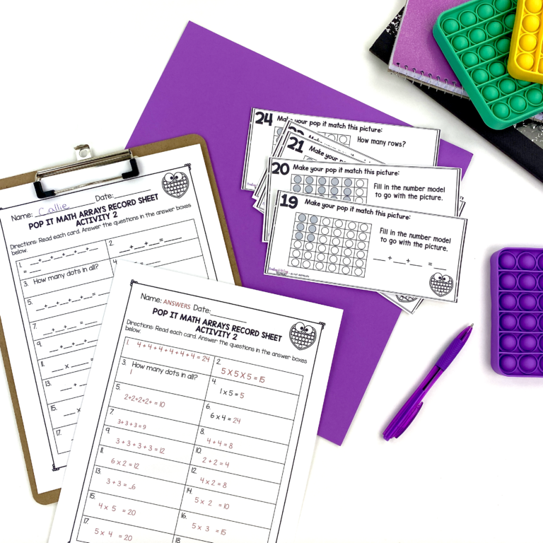 7 Powerful Ways to Teach Arrays and Repeated Addition - Reading and ...