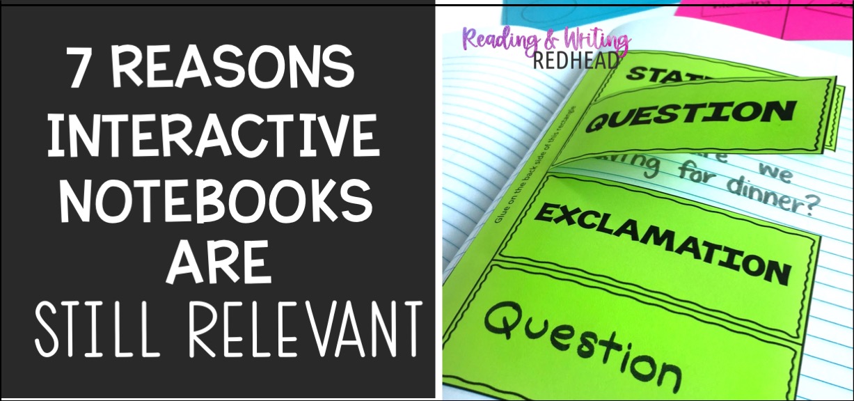 7 Reasons Interactive Notebooks are Still Relevant - Reading and ...