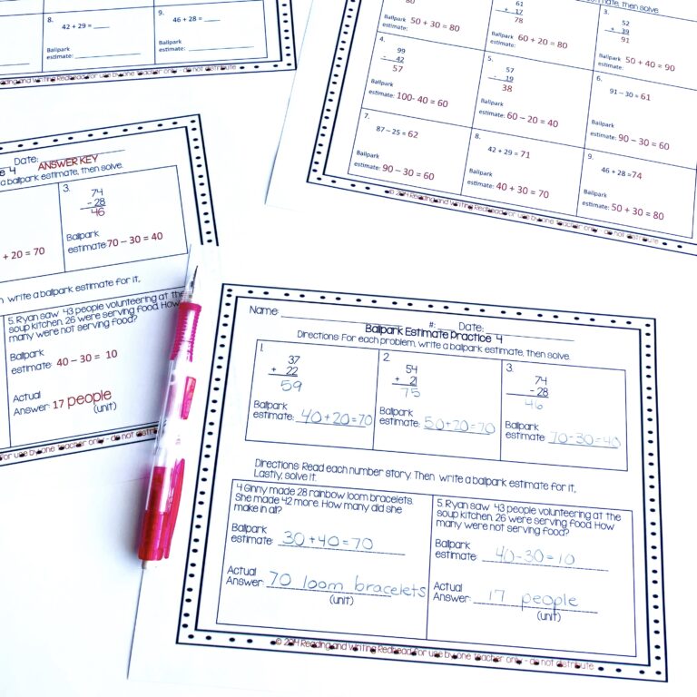 Teaching Rounding and Estimation in Elementary Grades
