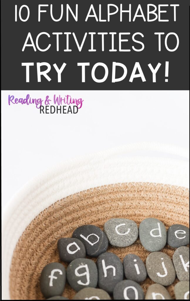 10 Fun Alphabet Activities To Try Today!