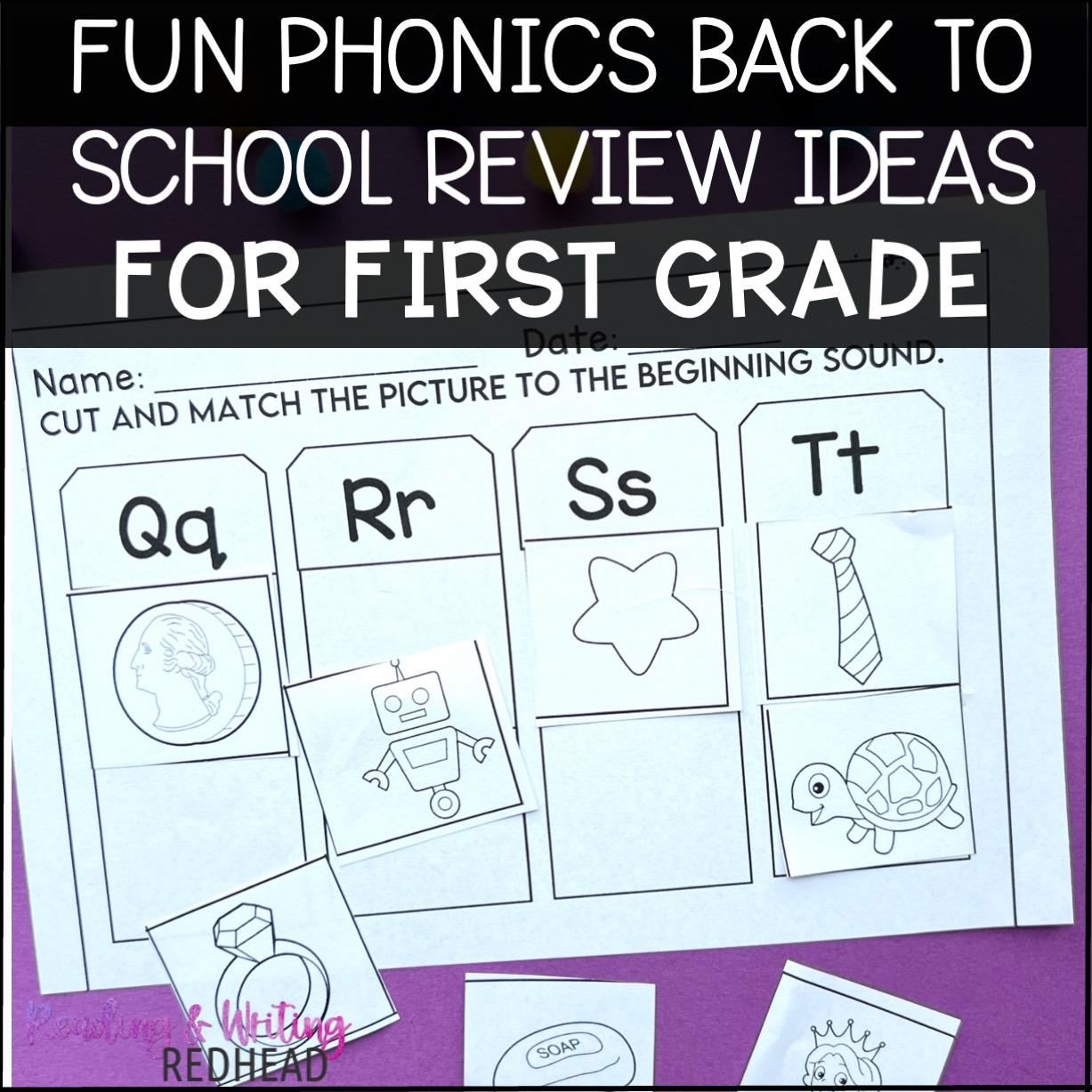 Beat the Summer Slide: Fun Phonics Reviews for 1st Graders