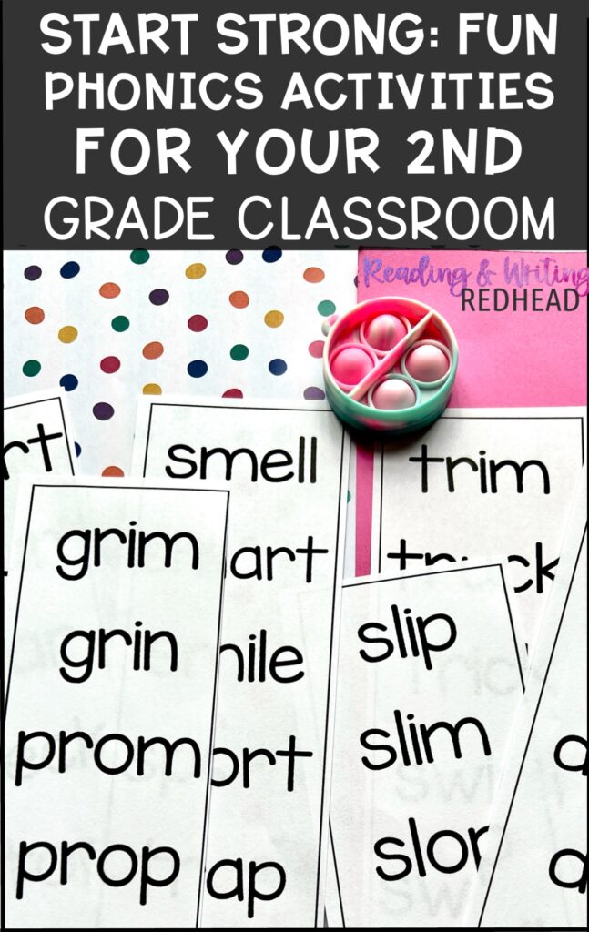 5 Fun Phonics Activities to Start Strong in 2nd Grade